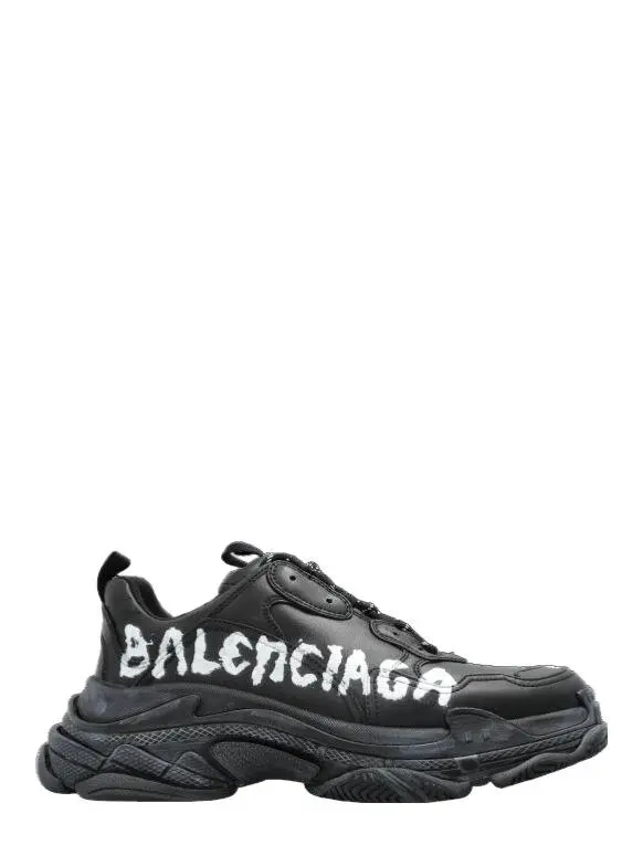 Balenciaga Triple S Sneakers - Black/white