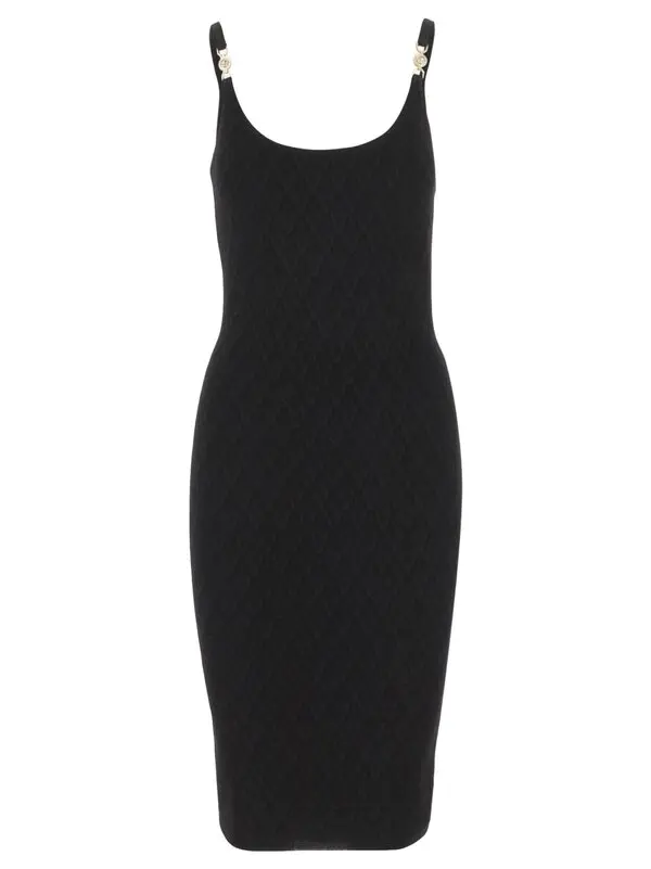 Versace Sleeveless Midi Dress - No
