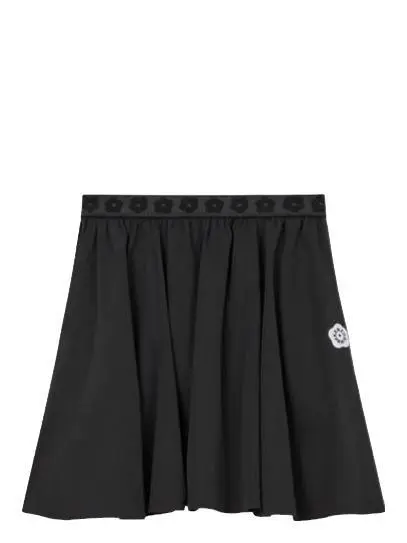 Kenzo Boke Flower 2.0 Pleated Skirt - Black