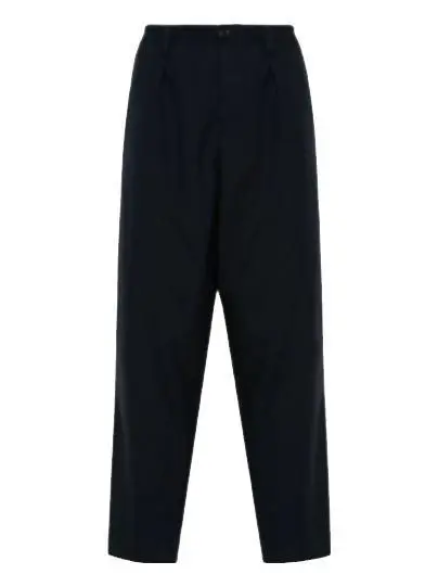 Marni Straight-leg Cropped Trousers - Black