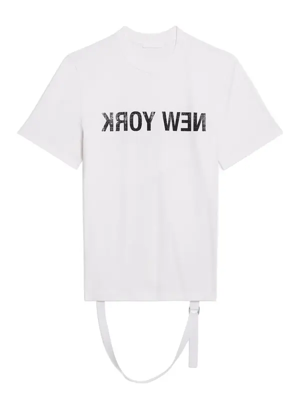 Helmut Lang New York Seatbelt T-shirt - White