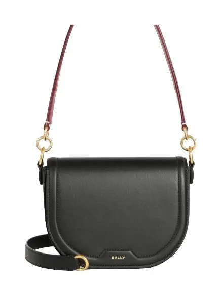Bally Logo Shoulder Bag - Black