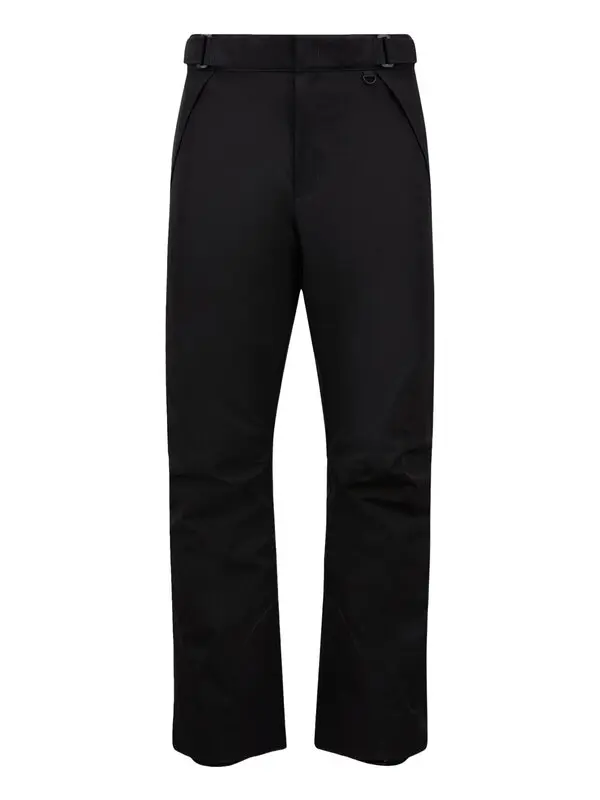 Moncler Padded Ski Pants With Slit Hems - Black