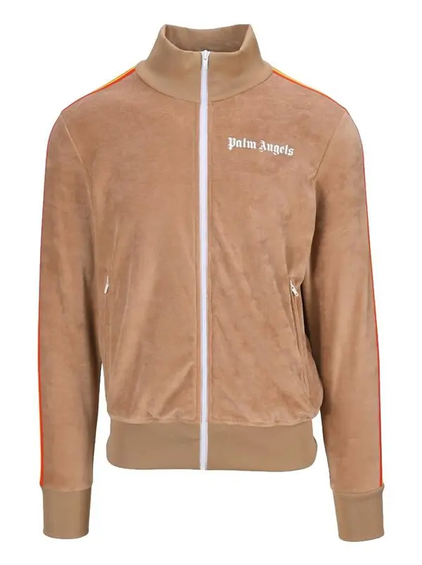 Palm Angels Side Stripe Track Jacket - Nude