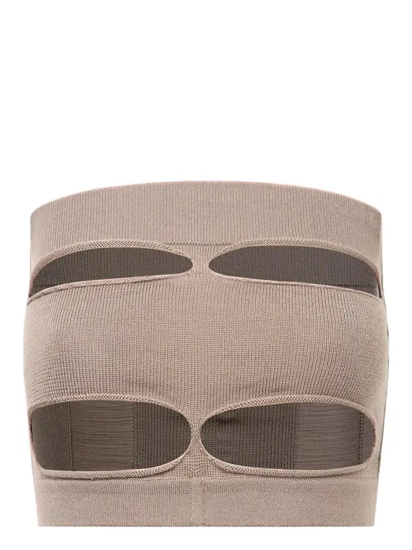 Rick Owens Tanja Bandeau Top - Nude