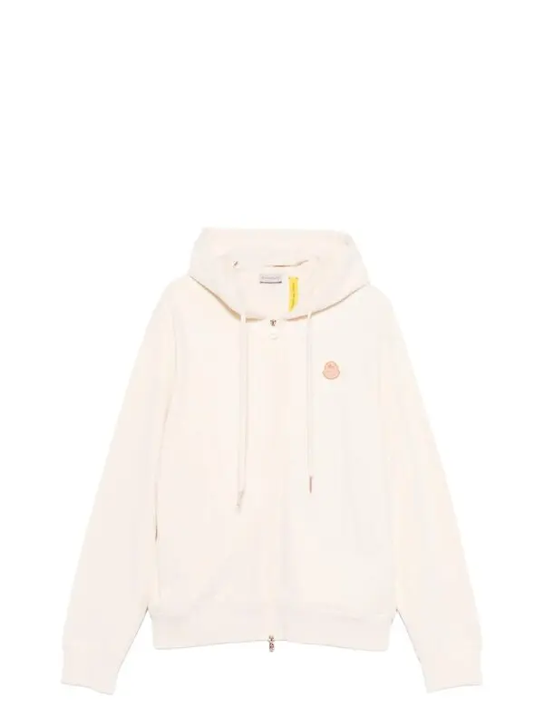 Moncler X Gilga Farm Zip-up Hoodie - Beige