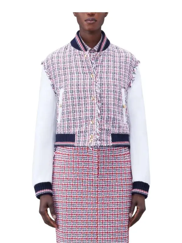 Thom Browne Striped Bomber Jacket - Multicolor