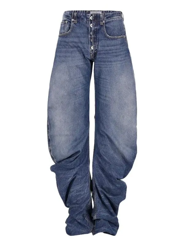 JEAN PAUL GAULTIER Cotton Jeans - Blue