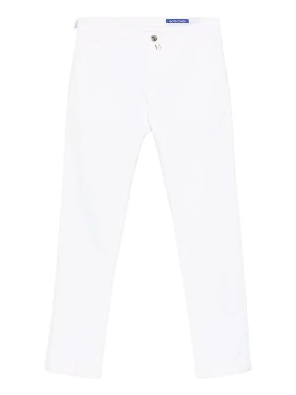 Jacob Cohen Belt-loop Jeans - White