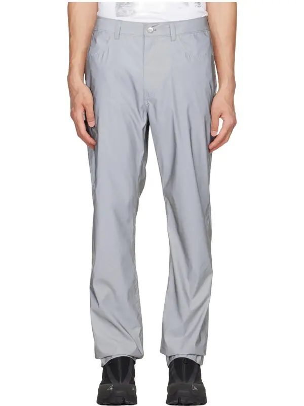 Helmut Lang Tailored Belt Loops Slacks - Grey