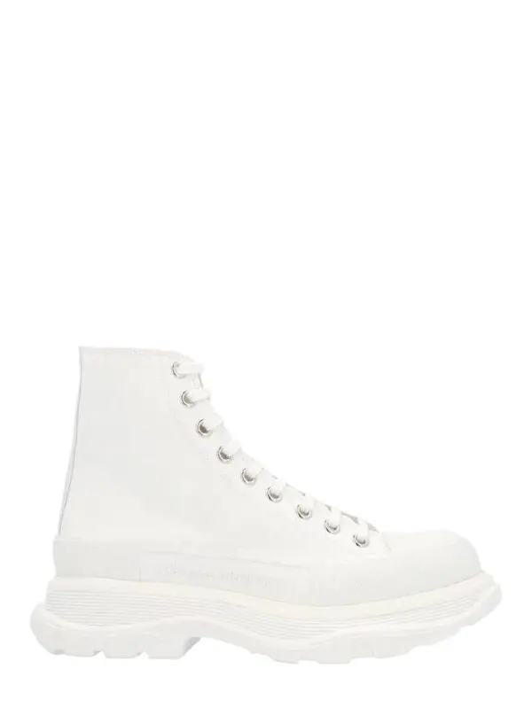 Alexander McQueen Tread Slick Boots - White