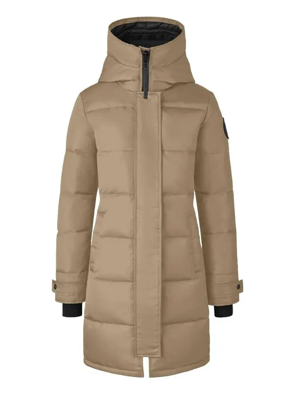 Canada Goose Shelburne Logo-patch Parka - Green