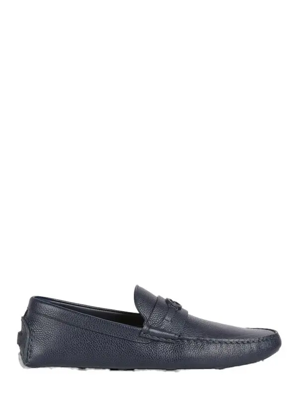 Gucci Double G Driver Loafers - Blue