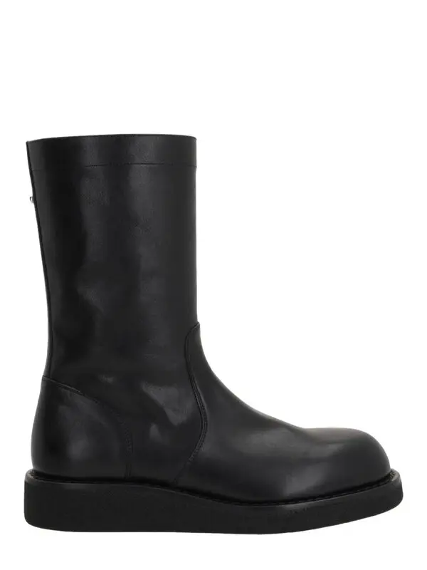 ANN DEMEULEMEESTER Kasi Side-zip Ankle Boots - Black