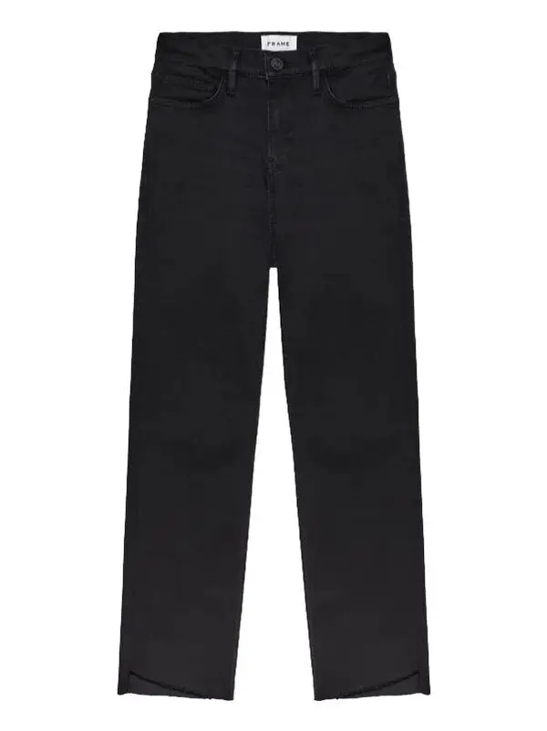 FRAME Frayed Hem Jeans - No