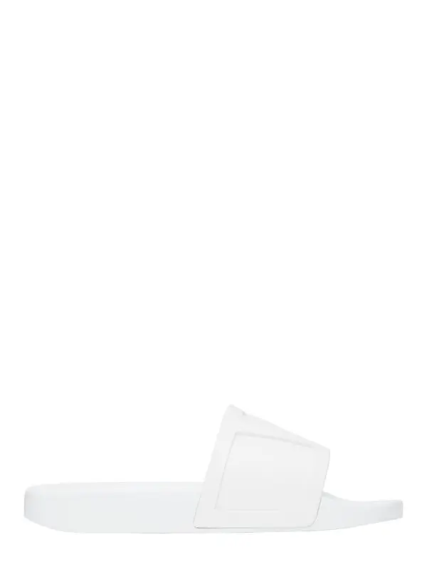 Valentino Garavani Open Toe Slip-on Sandals - White