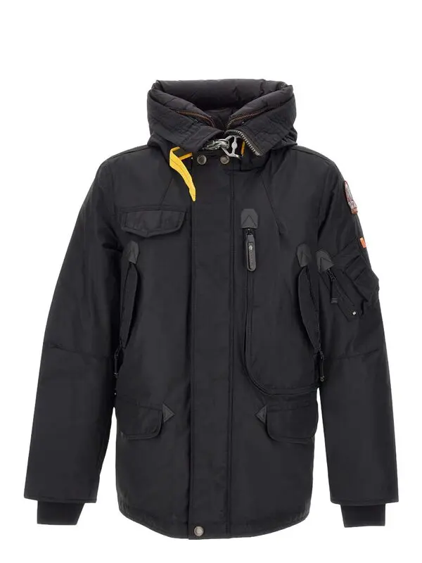PARAJUMPERS Hooded Down Jacket - Black