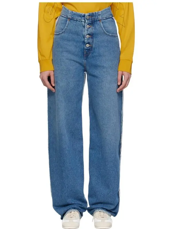 MAISON MARGIELA Button-fastening Jeans - Blue