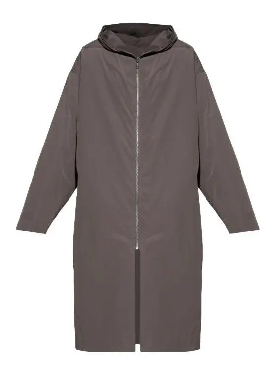 Rick Owens Gimp Mac Long Sleeve Coat - Grey