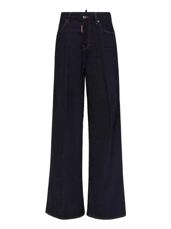 Dsquared2 Wide-leg Jeans - Blue