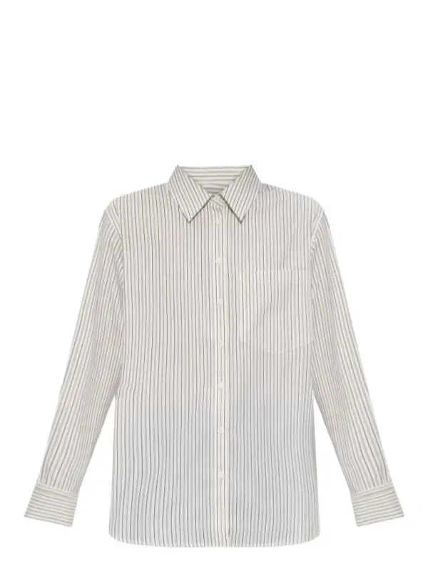 Zadig&Voltaire Striped Pin-cuff Shirt - White