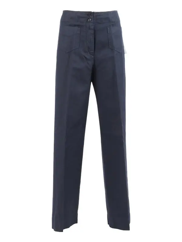 Aspesi Straight Leg Casual Pants - Black
