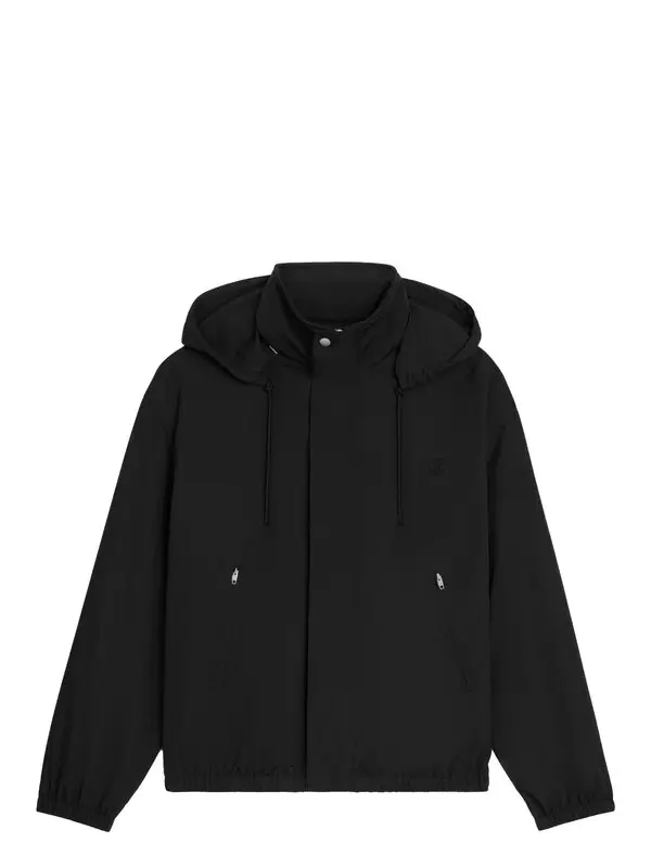 Celine Windbreaker In Nylon Twill - Black
