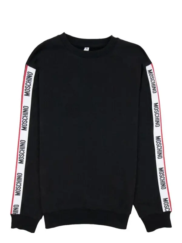 Moschino Printed Logo Sweatshirt - Black