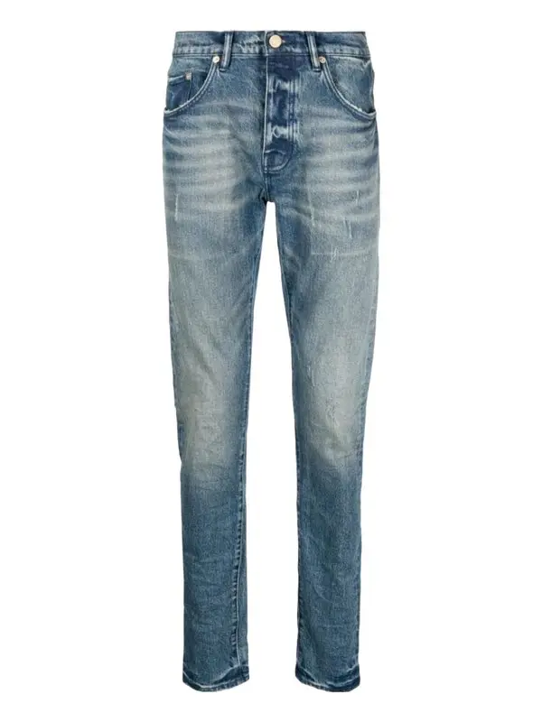 PURPLE BRAND Western Slim Fit Jeans - Blue