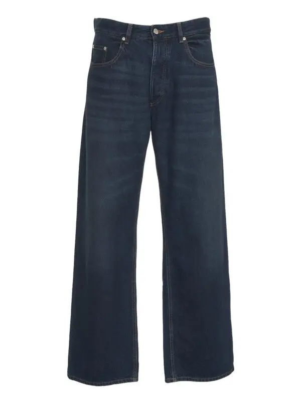 ICON DENIM LOS ANGELES Logo Denim Trousers - Black