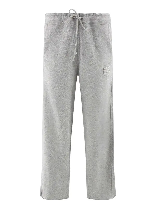 GANNI Logo Sweatpants - Grey