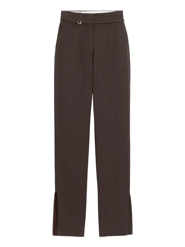 Jacquemus The Tibau Pants - Dark Brown