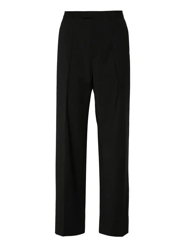 Soeur Casimir Vertical Stripe Tailored Trousers - Black