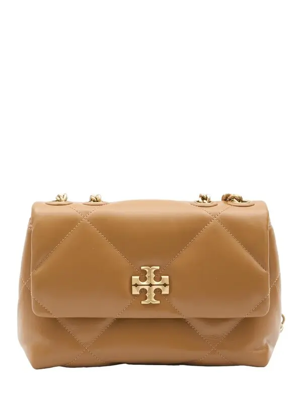 Tory Burch Kira Foldover Small Shoulder Bag - Tan