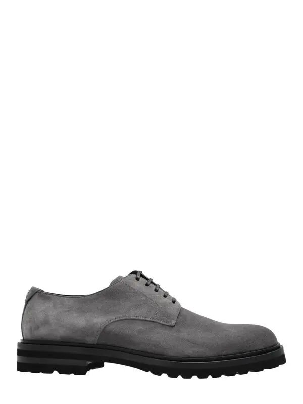 Dolce & Gabbana Suede Oxford Lace-up Shoes - Black