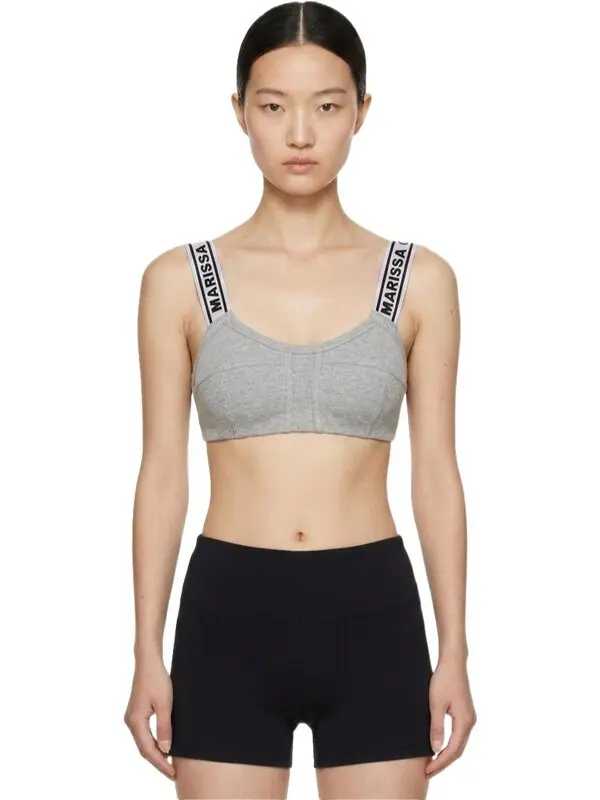 Marissa Chiara Strap Bra - Grey