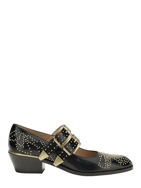 Chloé Susanna Buckled Pumps - Black