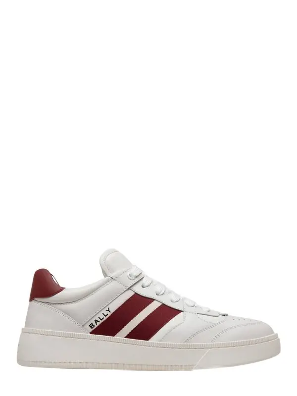 Bally Tie Low Upper Board Sneakers - White