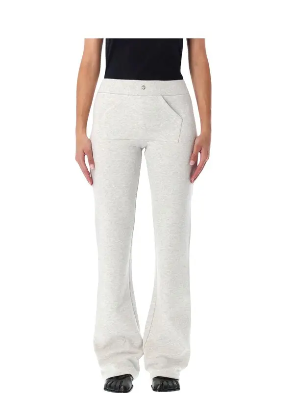 Coperni Low-waisted Jersey Trousers - White