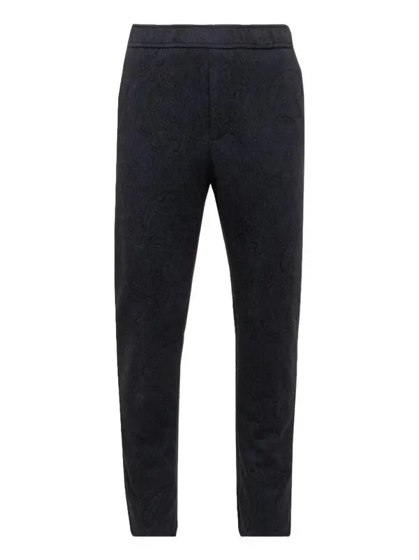 Etro Cotton Trousers - Black