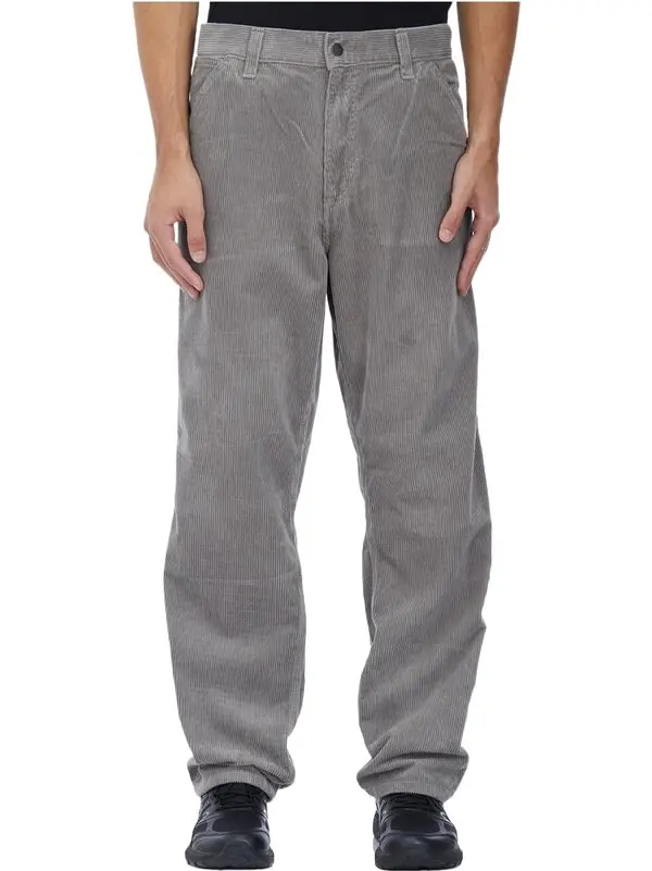 Carhartt Work In Progress Straight Leg Corduroy Trousers - Grey