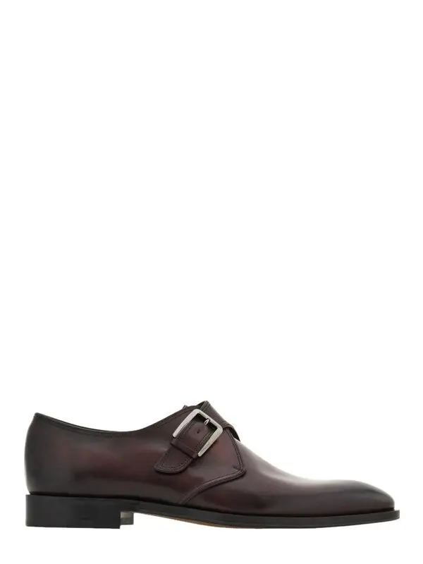 FERRAGAMO Single Monk Strap Shoes - Cordoba