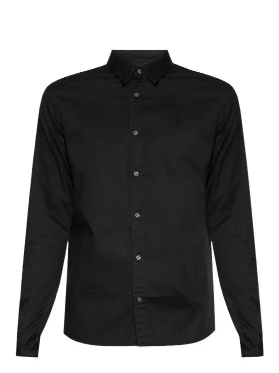 ALLSAINTS Classic Button-up Shirt - Black