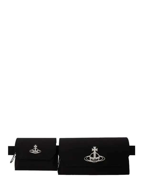 VIVIENNE WESTWOOD Multi Pouch Belt Bag - Black