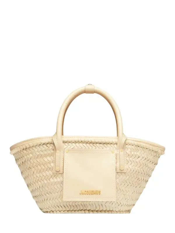 Jacquemus The Soli Small Basket Bag - Ivory