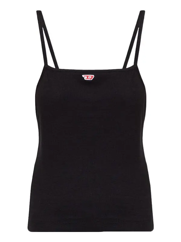 DIESEL® Logo Detail Vest - Black