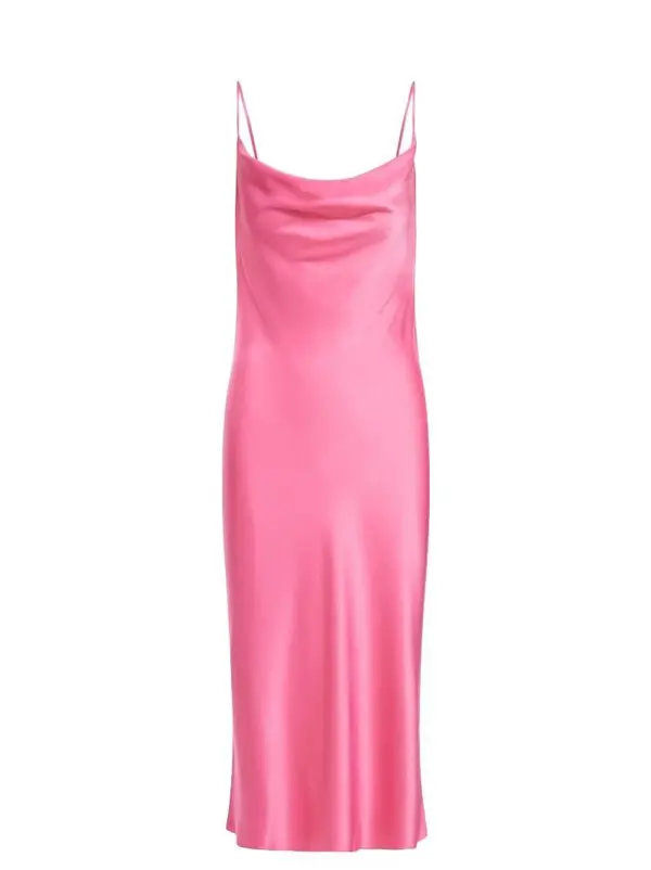 Stella McCartney Pendant Halter Midi Dress - Pink