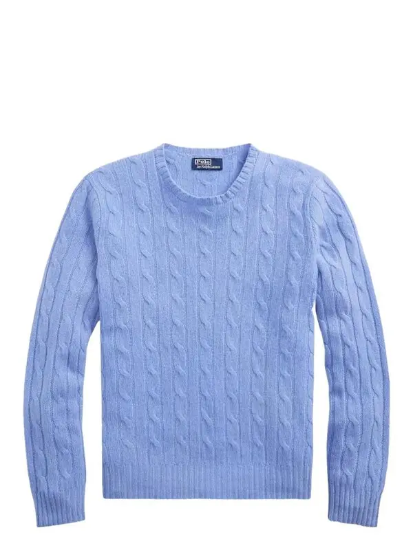 Polo Ralph Lauren Cable-knit Cashmere Jumper - Blue