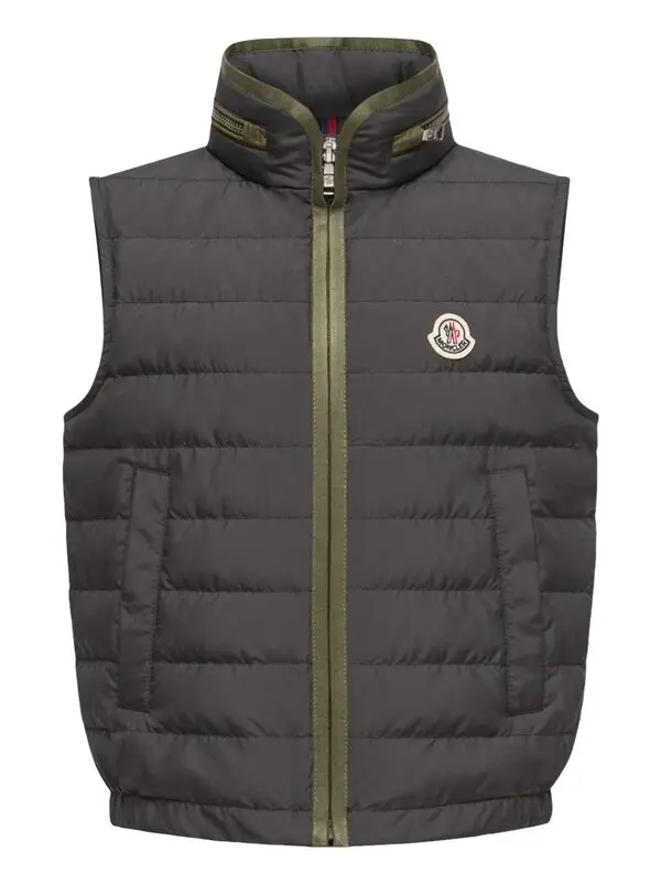 Moncler Ayten Hooded Down Gilet - Black