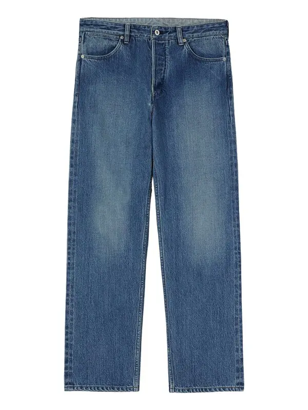 JIL SANDER Straight Leg Jeans - Canard